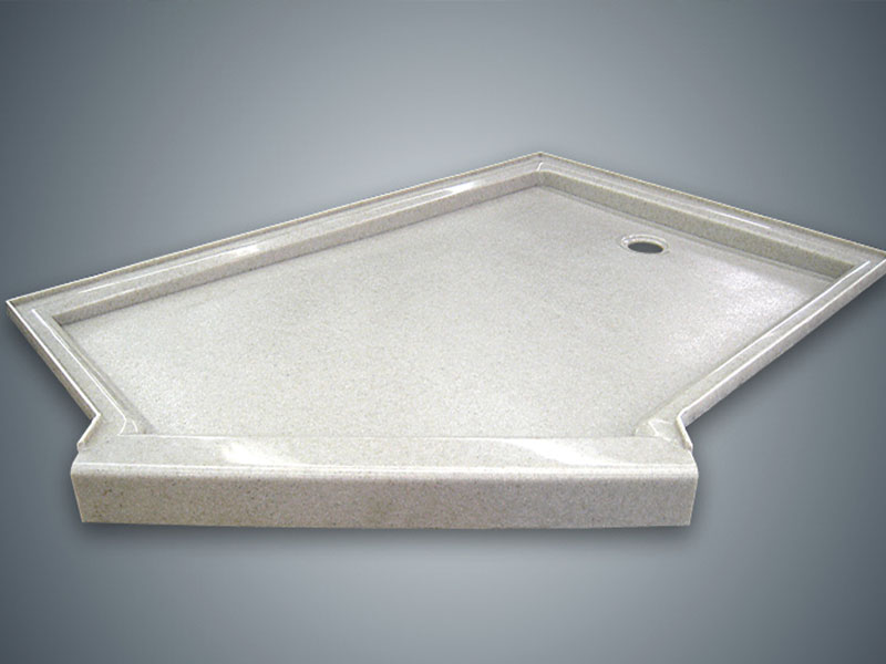 Custom Onyx Full Height Shower Base | Southern Materials Bathroom Remodel